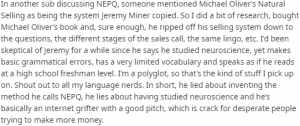 Jeremy Miner’s NEPQ Training Review: 2 Things You Need to Know About ...