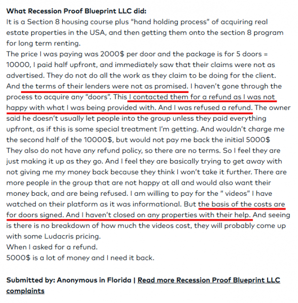 Karim Naoum’s Recession Proof Blueprint Review - 3 Step Strategy to Buy ...