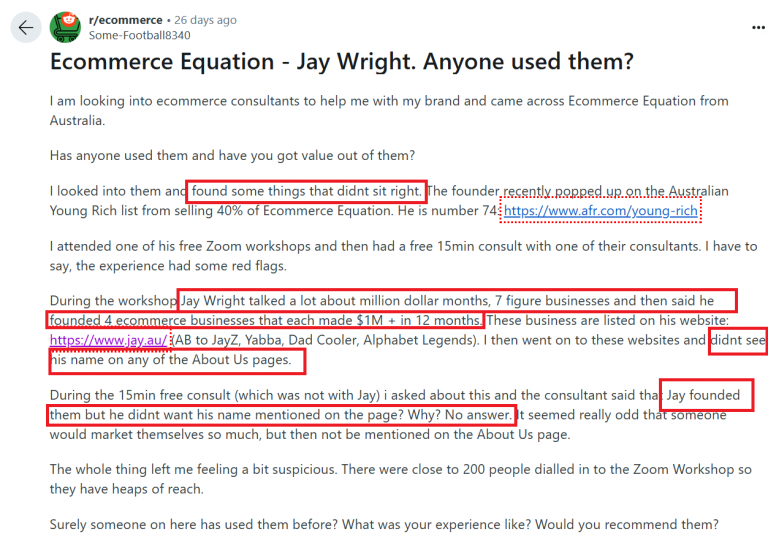 Jay Wright's Ecommerce Equation Review | What Are Its Three Core Areas ...